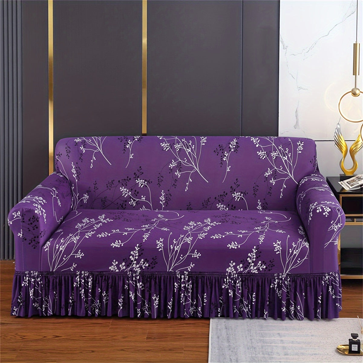 Protective Purple Sofa Slipcover: A Comprehensive Guide – SofaCoverUK