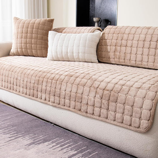 Transform Your Living Room with an Elegant Velvet Sofa Cover – SofaCoverUK