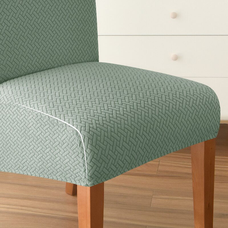 High Back Chair Covers Dining Room Adjustable Spandex Jacquard Chairs ...