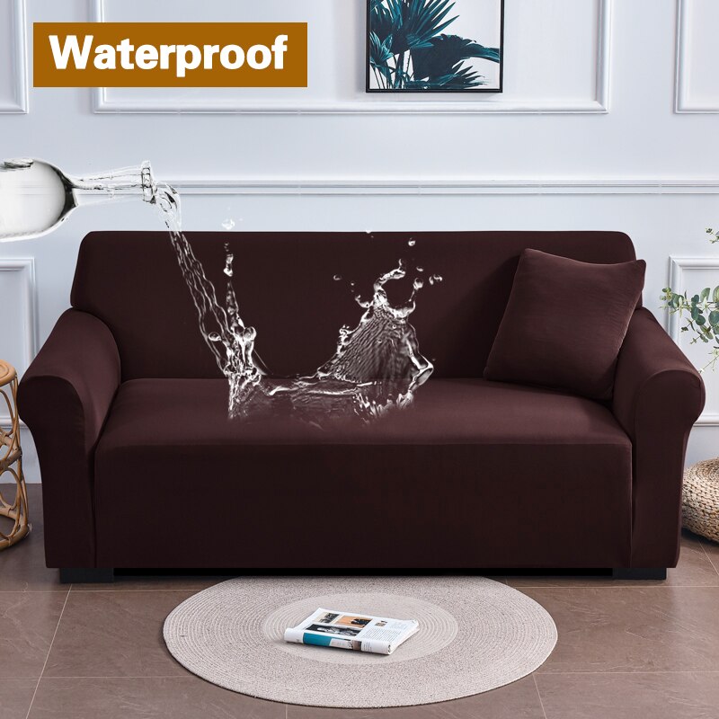 Waterproof Sofa Slipcover Elastic Thin Sofa Covers for Living Room Pet ...