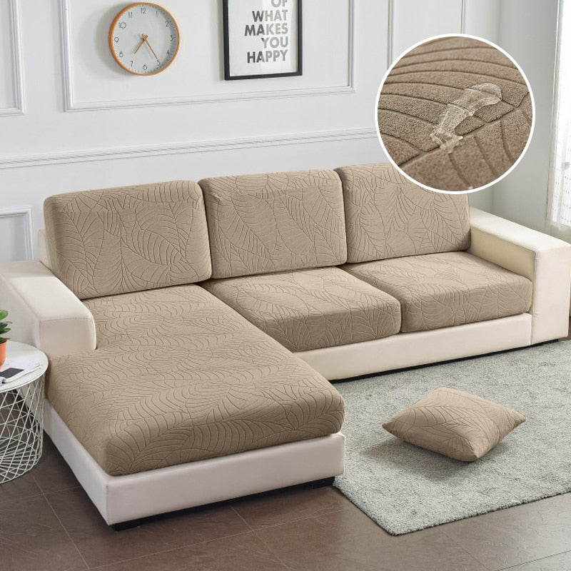 Cushion Cover Waterproof Sofa Covers Elastic Stretch Sofa Seat Slipcov ...