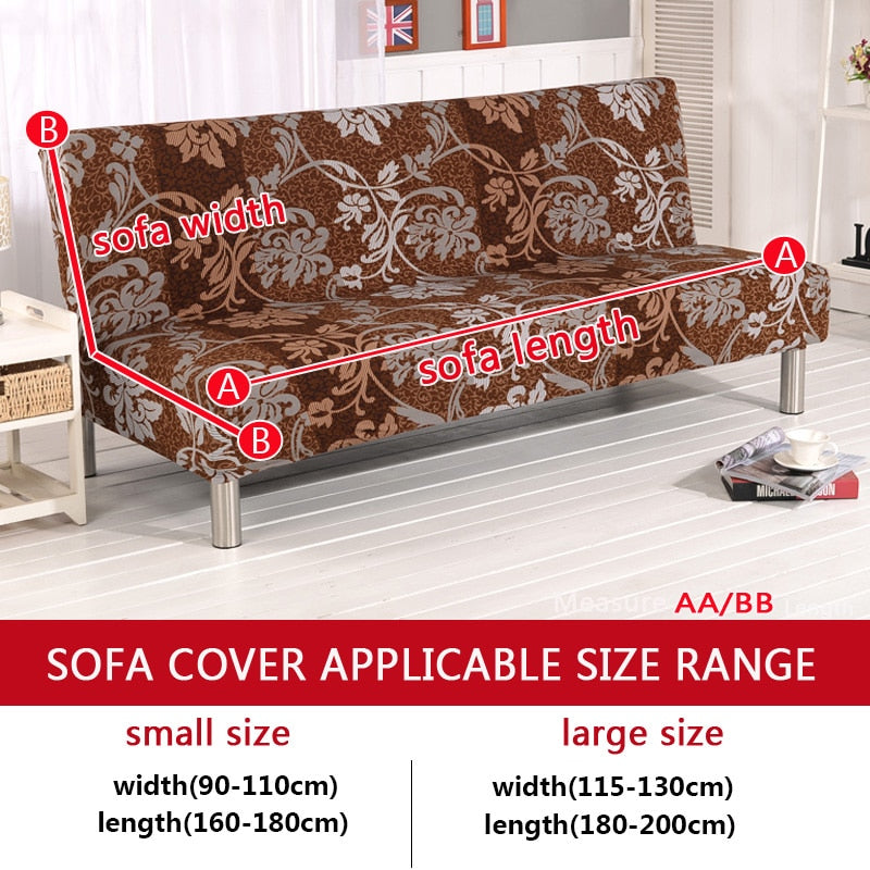 Waterproof Sofa Bed Cover Slipcovers for Futon Sofa Stretch Sofa Cover ...